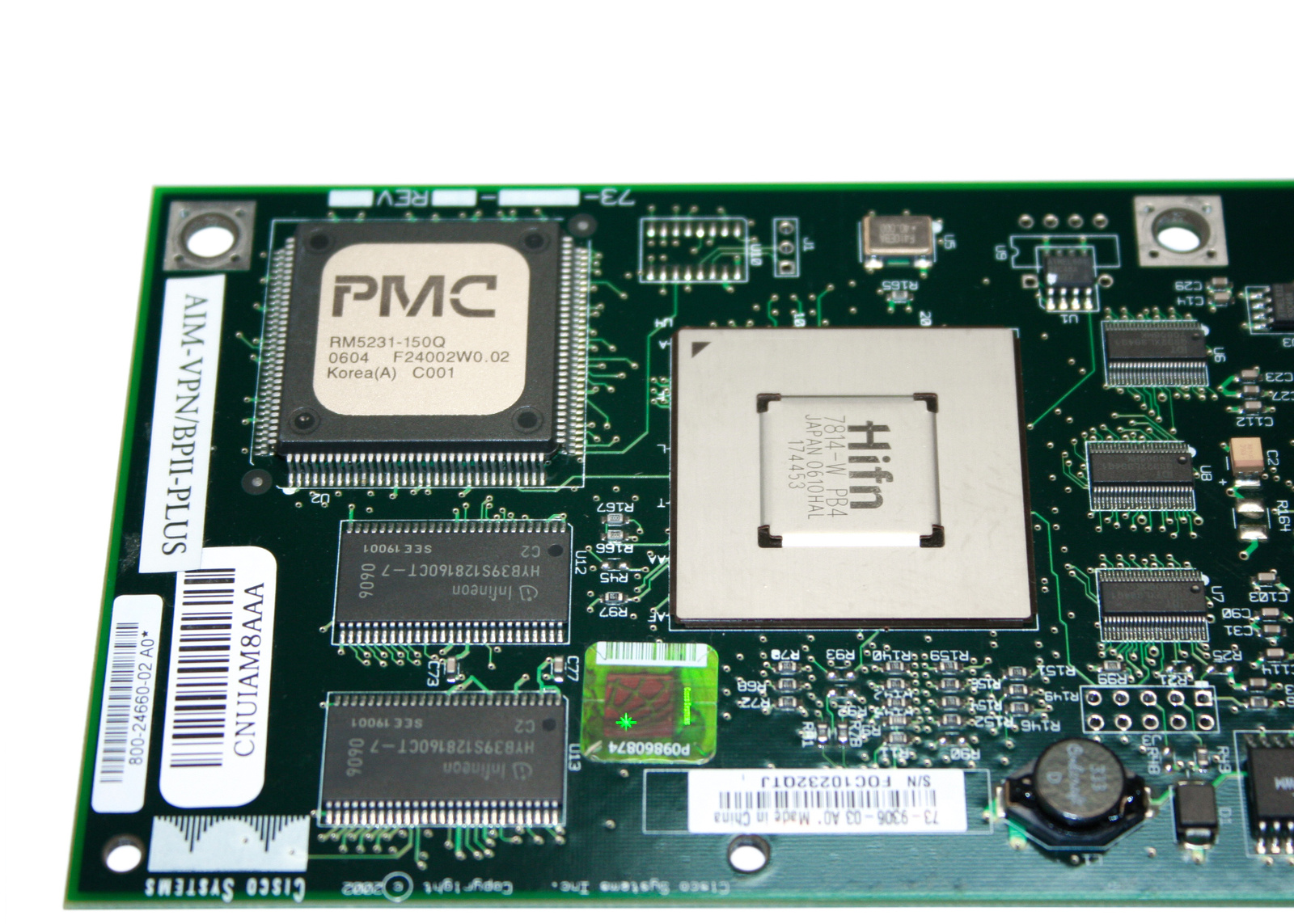 AIM-VPN/BPII-PLUS | Network devices \ ROUTERS \ CISCO \ EXPANSION CARDS ...