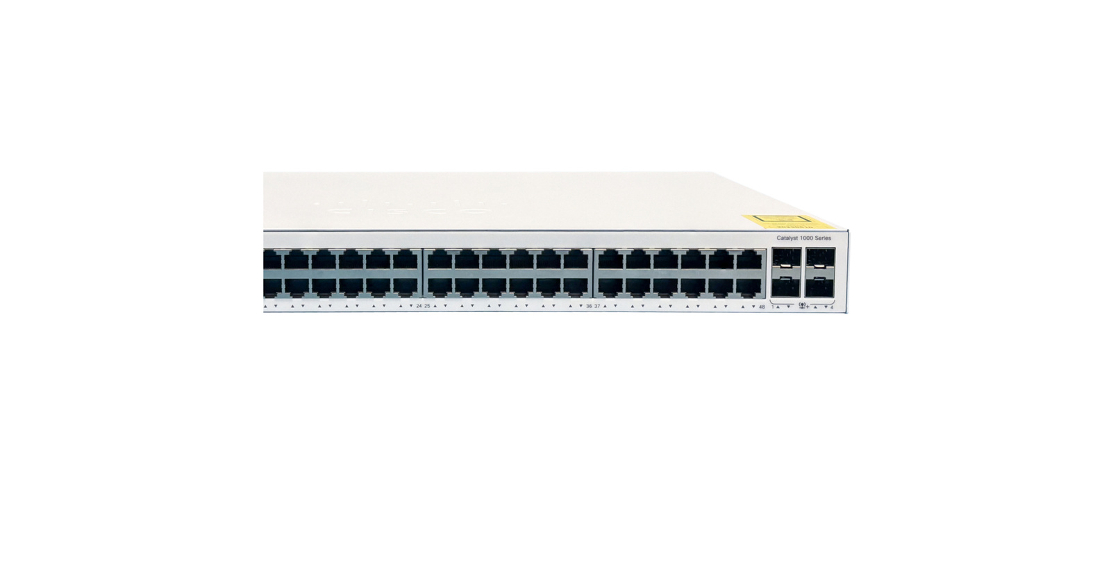 C1000-48T-4X-L - 48x 1GE RJ45, uplink 4x 10G SFP+, GUI, CLI, Stack, Cisco Catalyst 1000 Switch ...