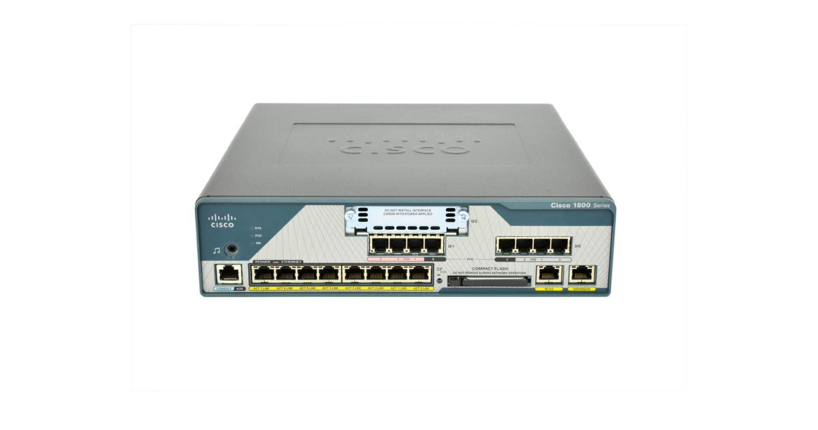 C1861E-SRST-F/K9 | Voice \ UNIFIED COMUNICATION \ ISR 1861 | Comel-IT ...