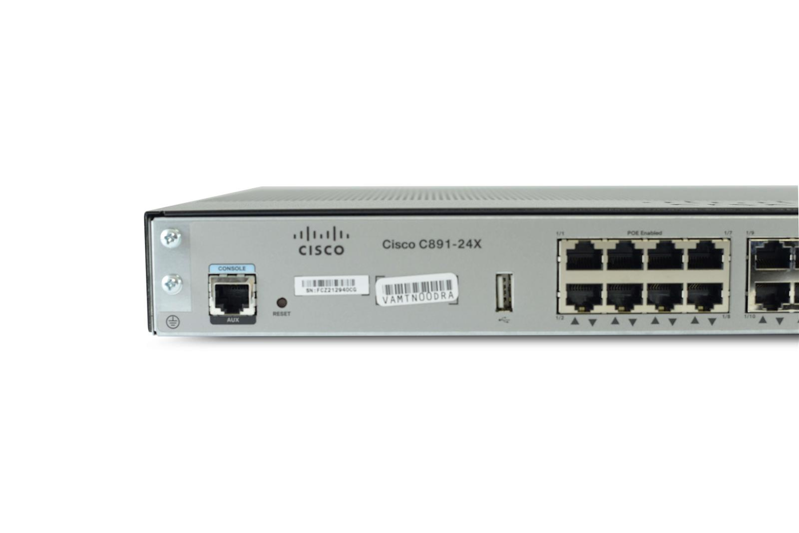 C891-24X/K9 | Network devices | Comel-IT - Store