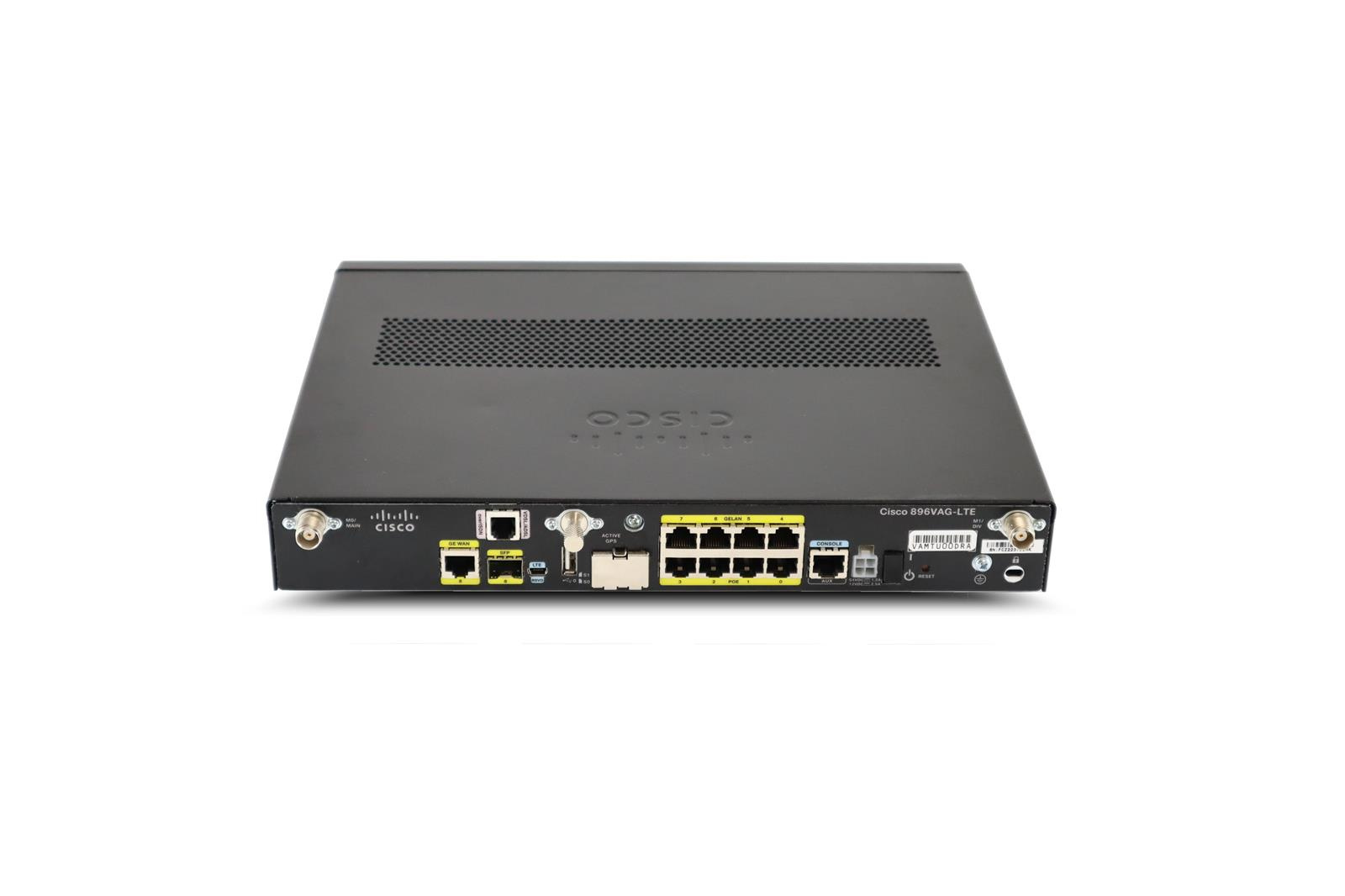 C896VAG-LTE-GA-K9 | Network devices \ ROUTERS \ CISCO \ ISR \ 800 ...