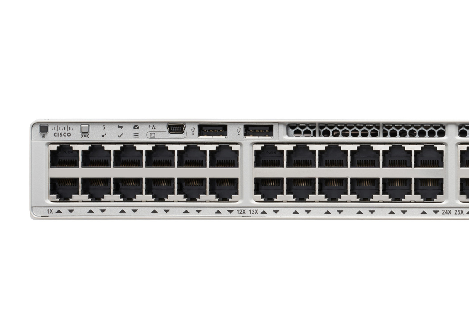 C9200L-48P-4X-E - 48x 1GE RJ45, PoE+ 740/1440W 802.3at, uplink 4x 10G ...