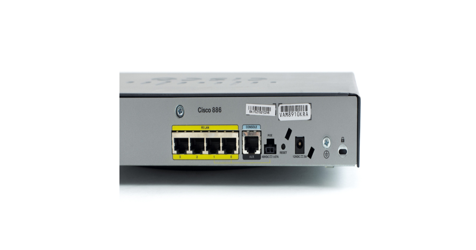 CISCO886-K9 | Network devices \ ROUTERS \ CISCO \ ISR \ 800 | Comel-IT - Store