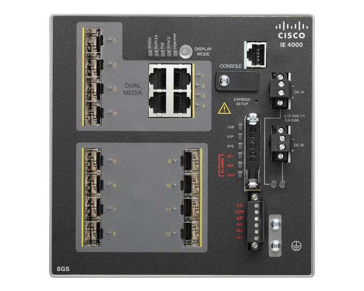 IE4000-8GS4G-E Switch Cisco IE4000 combo uplink | Network devices ...