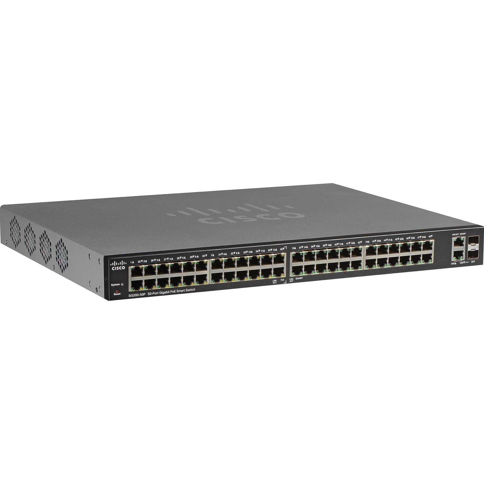 SG200-50P | Network devices \ SWITCHES \ CISCO \ SMALL BUSINESS \ 200 ...