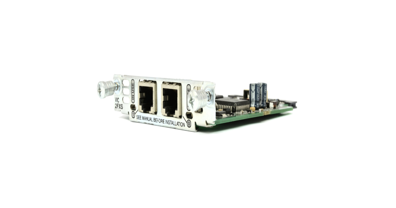 VIC-2FXS | Network devices \ ROUTERS \ CISCO \ EXPANSION CARDS \ VIC ...