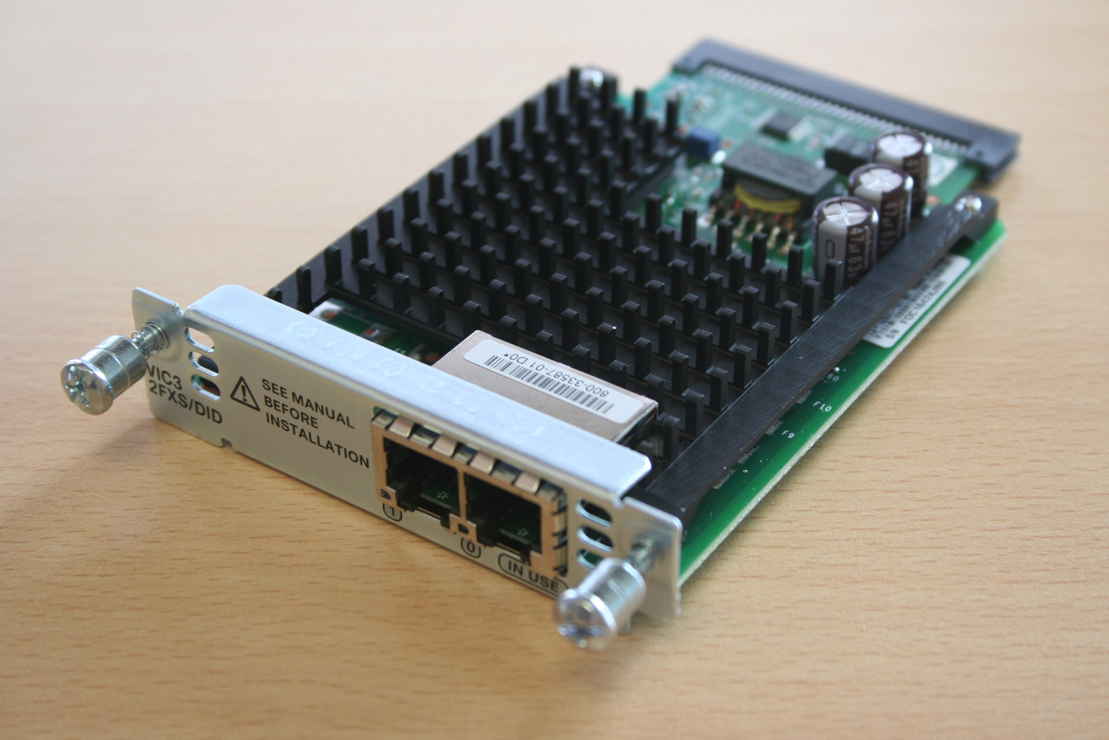 VIC3-2FXS/DID | Network devices \ ROUTERS \ CISCO \ EXPANSION CARDS ...