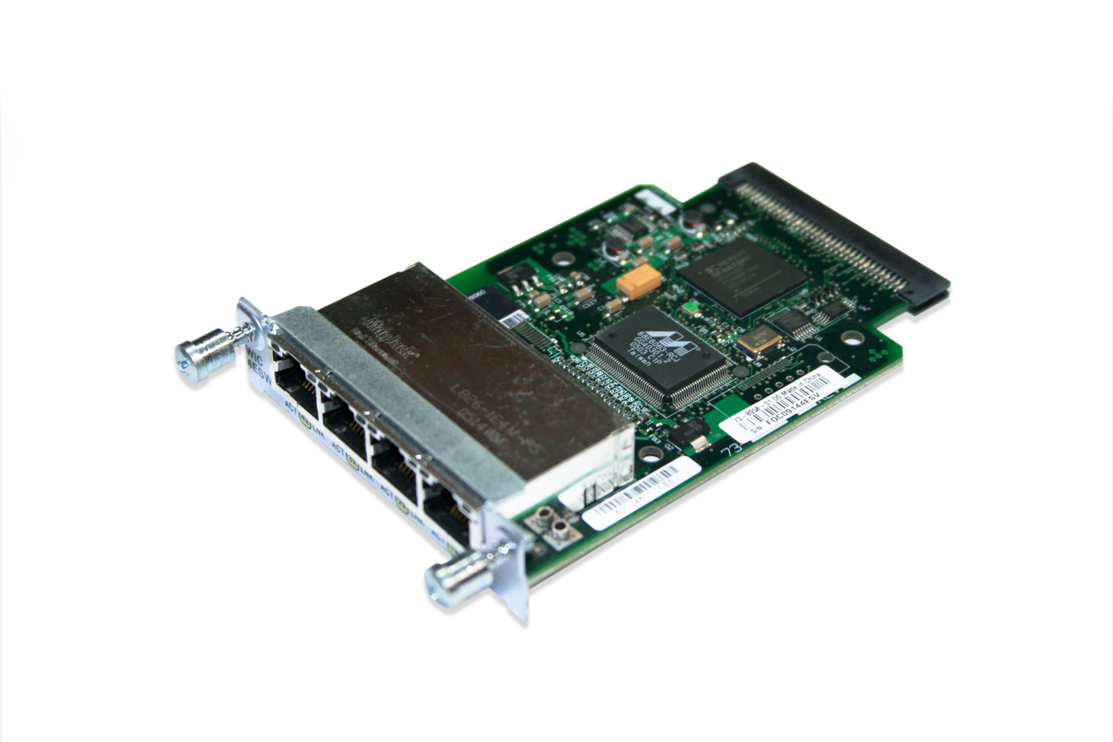 WIC-4ESW | Network devices \ ROUTERS \ CISCO \ EXPANSION CARDS \ WIC ...