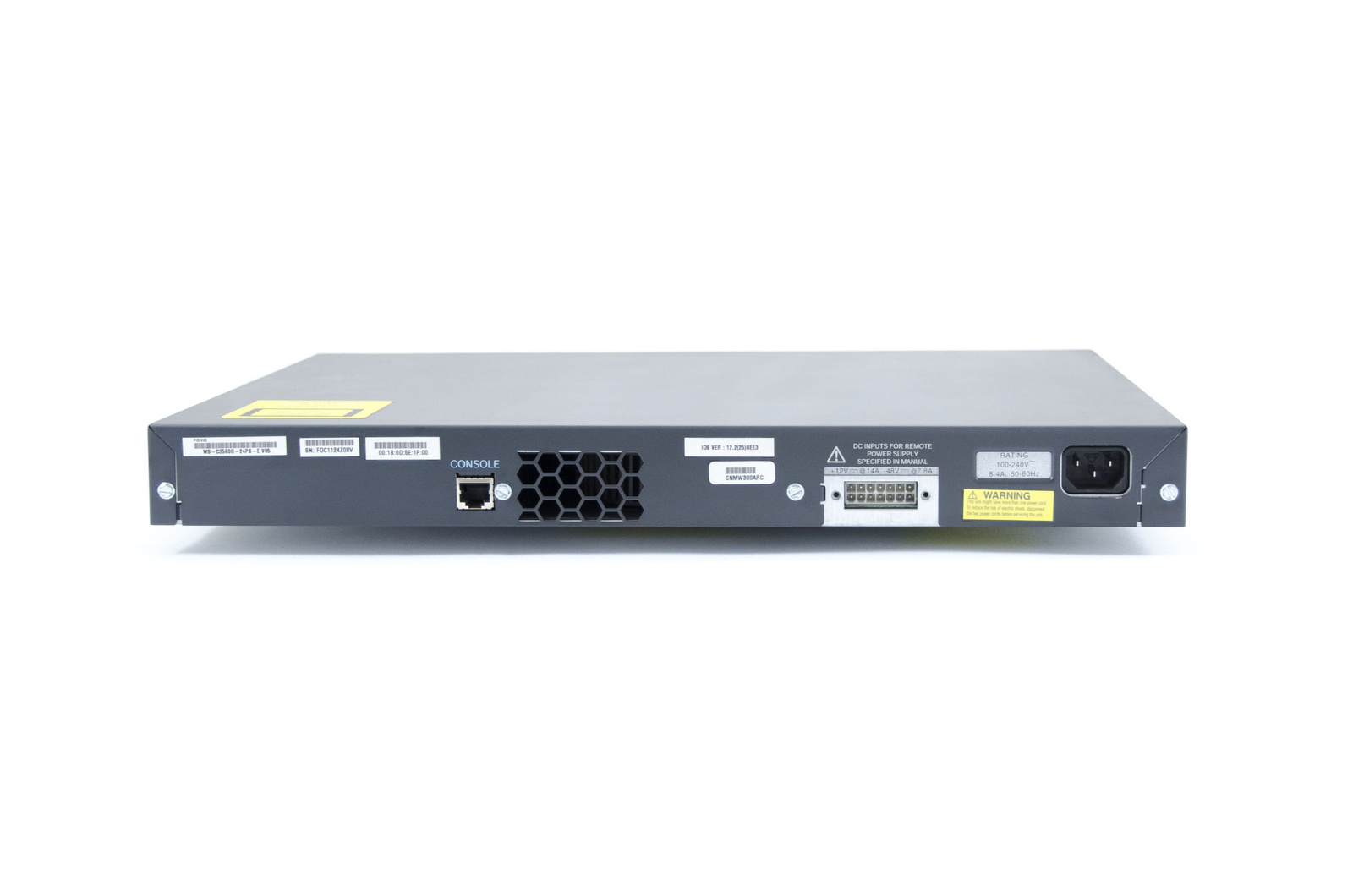 WS-C3560G-24PS-E Switch Cisco Catalyst 3560G PoE IP Services \ 24 porty ...