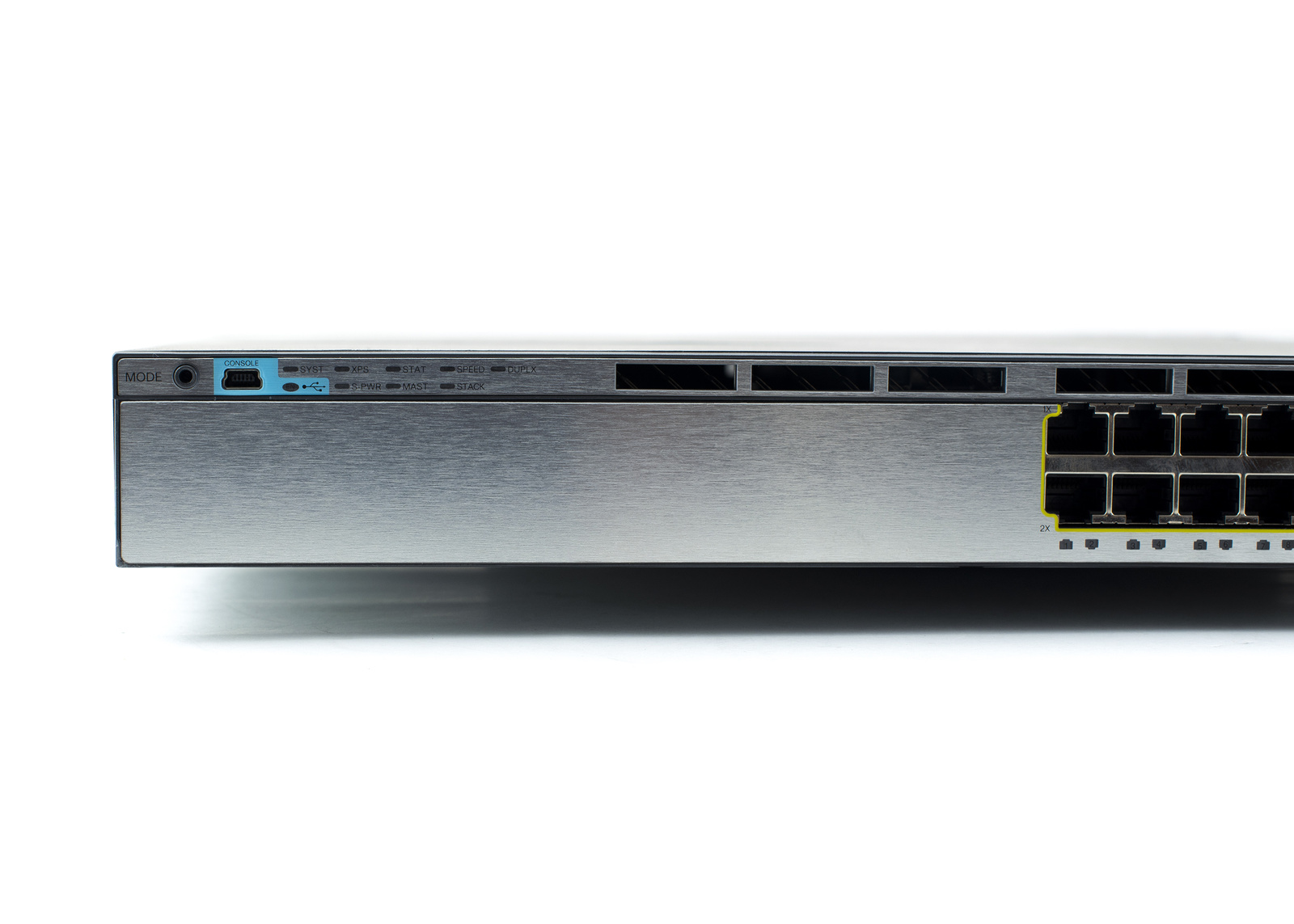 WS-C3750X-24T-E Switch Cisco Catalyst 3750X STACK IP Services \ 24 ...