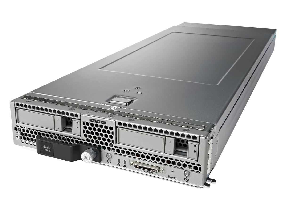 Cisco UCS B200 M4 Blade Server without CPU, memory, drive bays, HDD, VIC adapter, або mezzanine ...