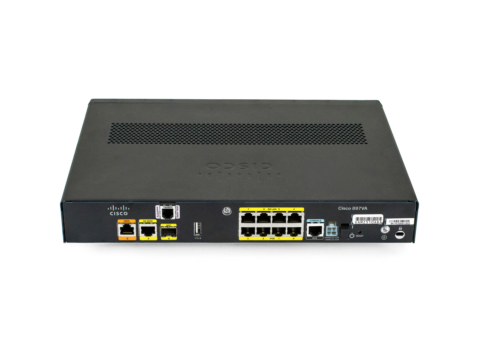 C897VA-K9 | Network devices \ ROUTERS \ CISCO \ ISR \ 800 | Comel-IT ...
