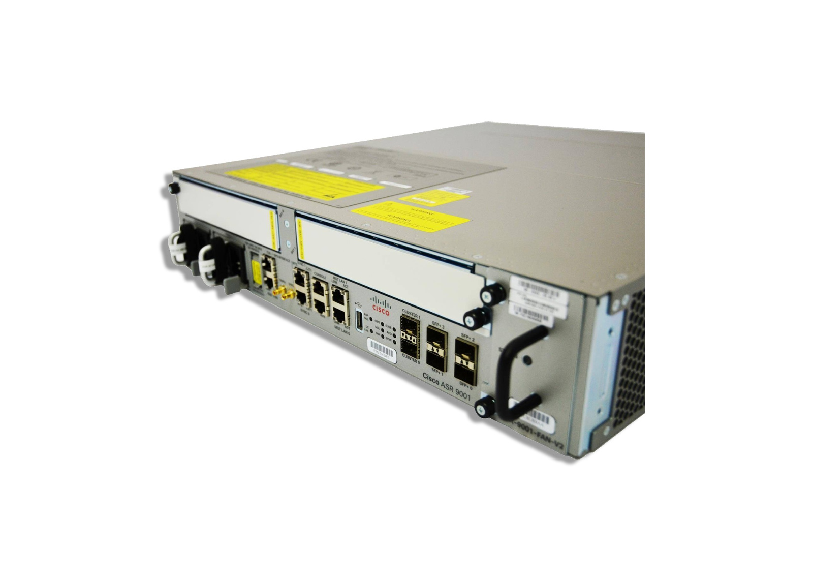ASR-9001 - 4x 10G SFP+, 2x Zasilacz 750W AC, 2RU, 2x MPA, 240 Gbps, FIB 4M, 8GB RAM, Cisco ASR ...