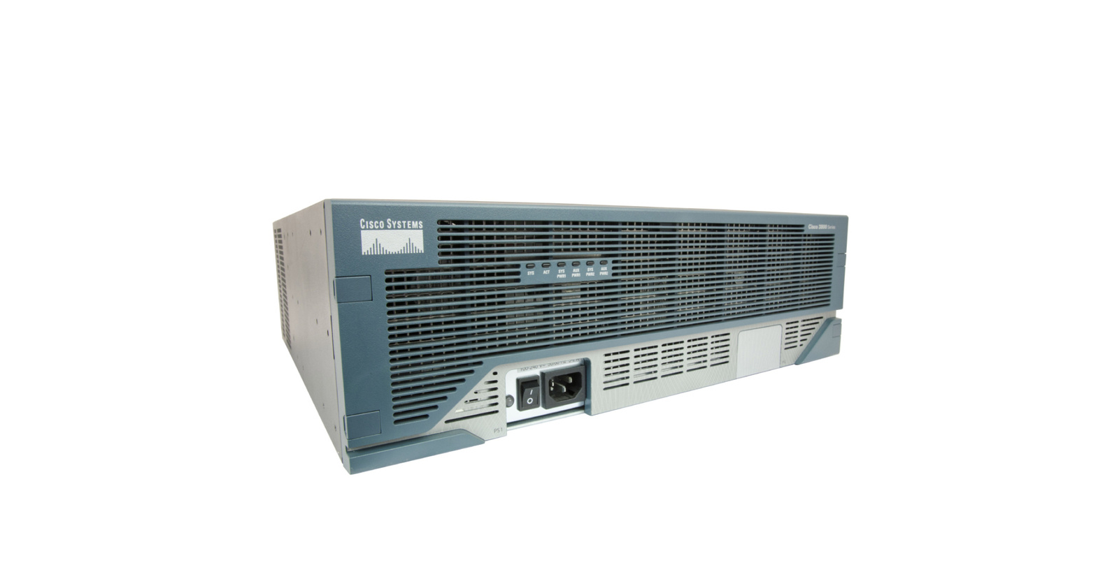 Router Cisco 3845 2GE,1SFP,4NME,4HWIC, IP Base, 64F/256D | Sklep Comel-IT