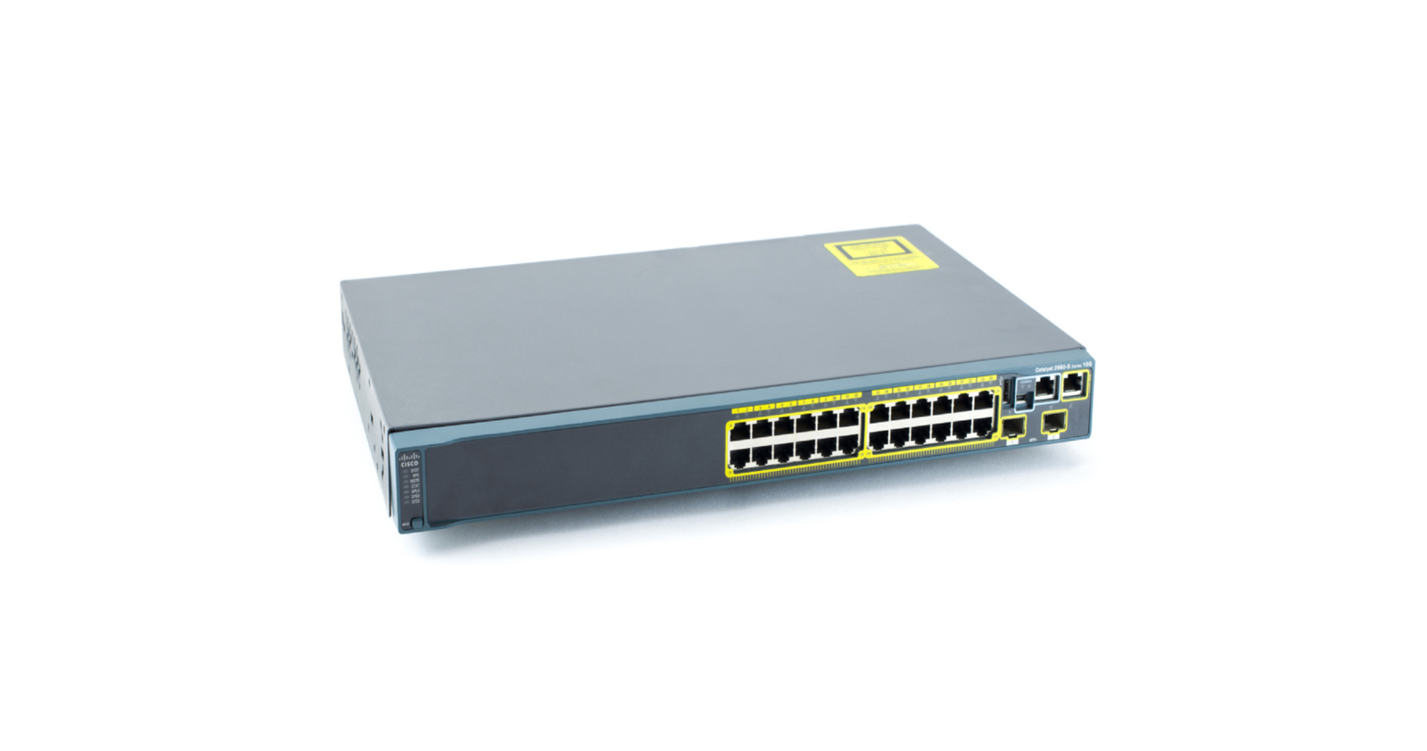 WS-C2960S-24TD-L - 24x 1GE RJ45, uplink 2x 10G SFP+, opr. LAN Base ...