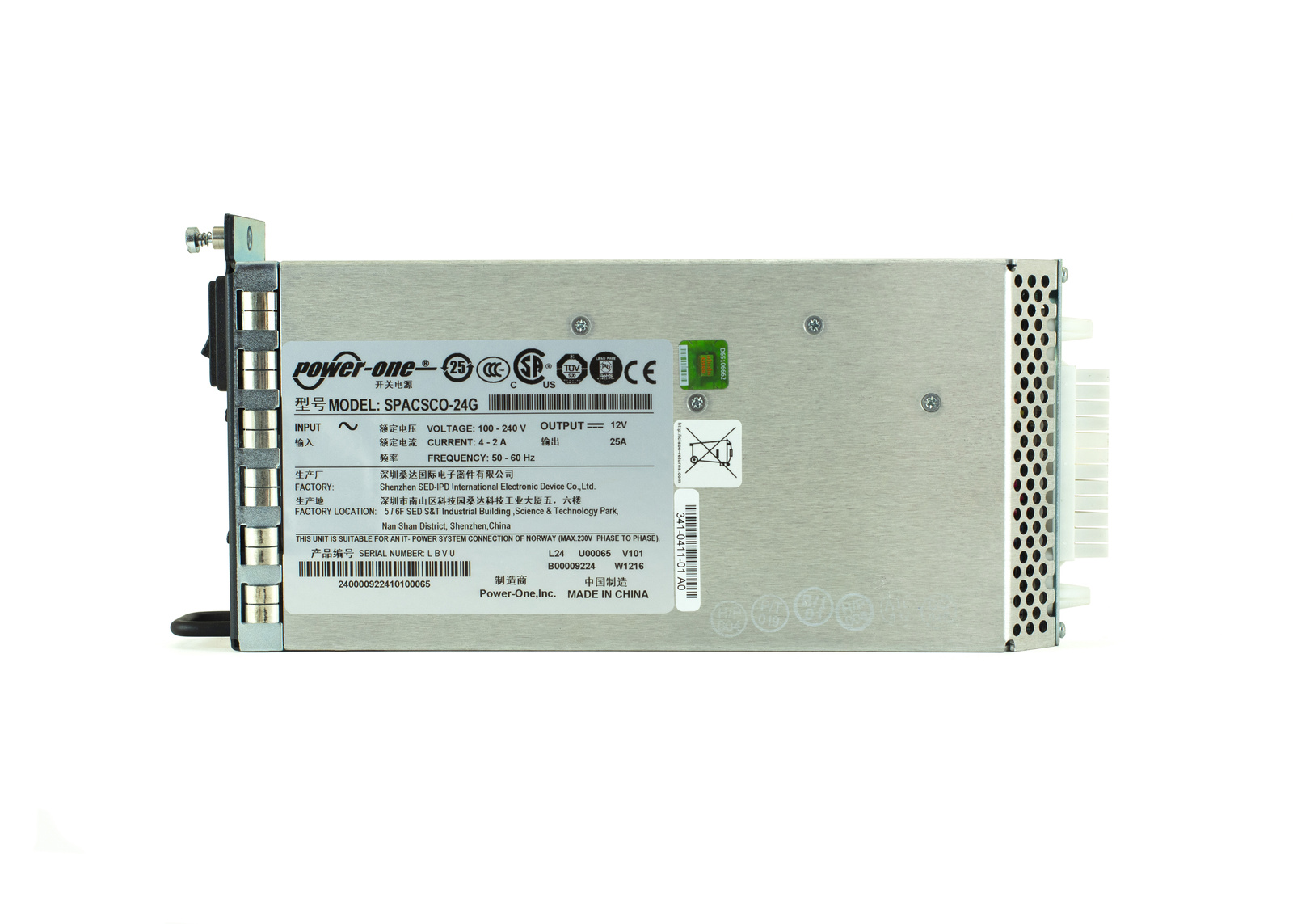 PWR-C49E-300AC-R Блок живлення Cisco do switchy 4948E 300WAC front-to ...